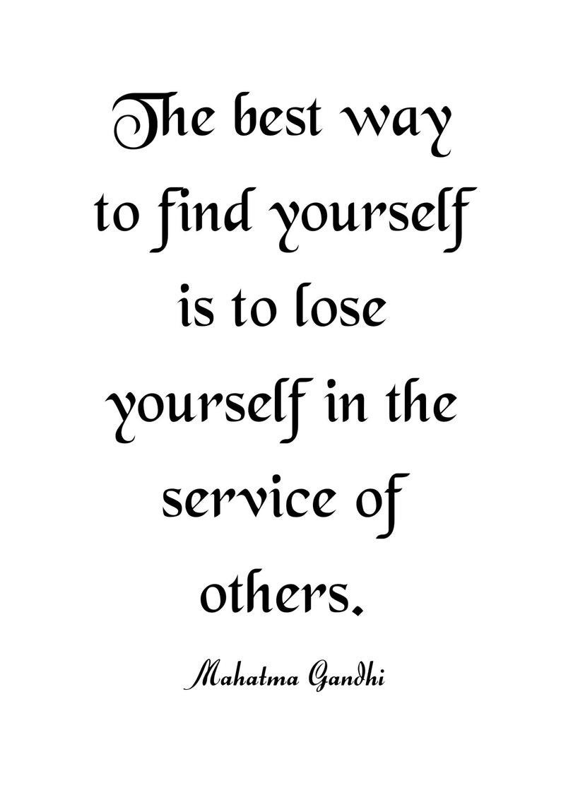 Printable Gandhi Quotes Bundle, Gandhi Quote Wall Art, Inspirational ...