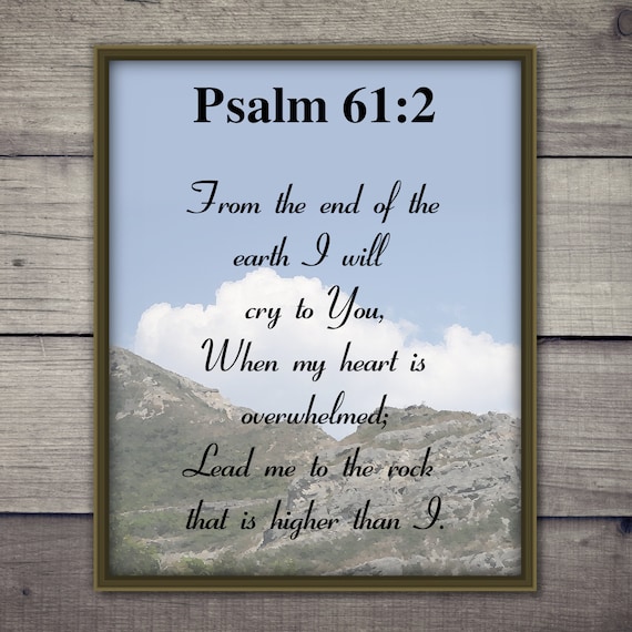 Psalm 61:1 2
