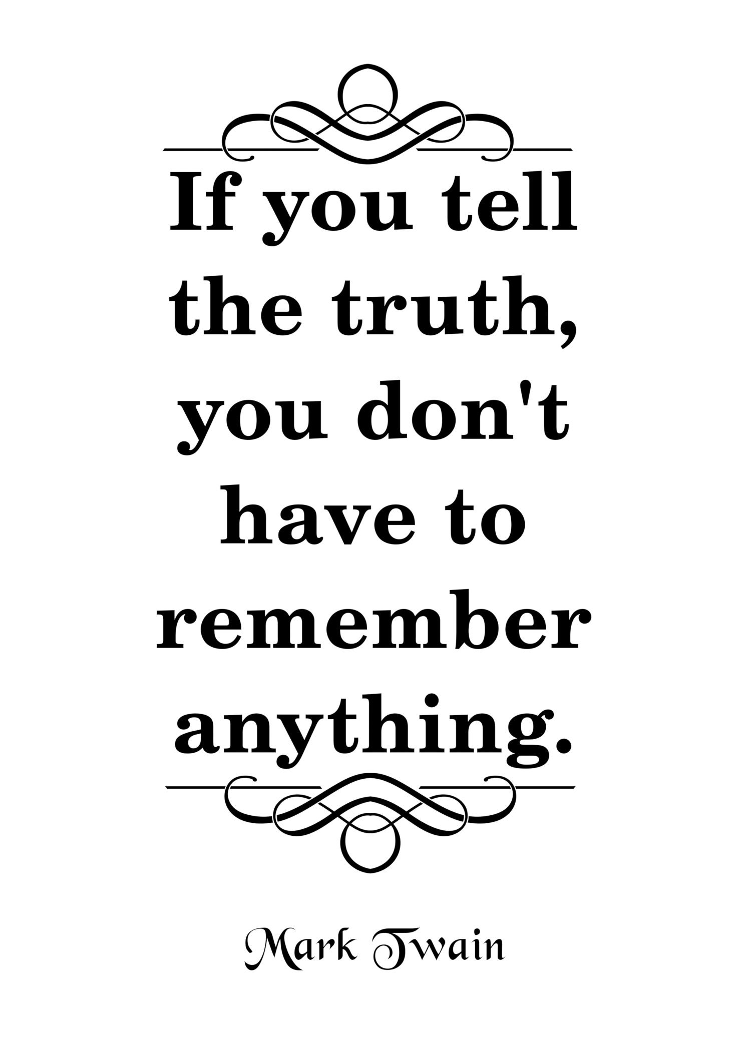 Printable Mark Twain Quotes Bundle, Printable Wall Art, 6 Humorous ...