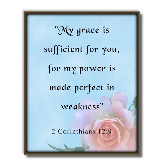 2 Corinthians 12:9 Background
