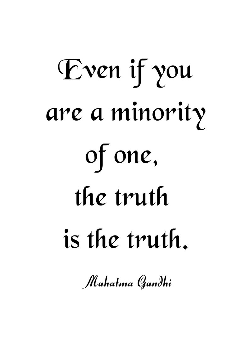 Printable Gandhi Quotes Bundle, Gandhi Quote Wall Art, Inspirational ...