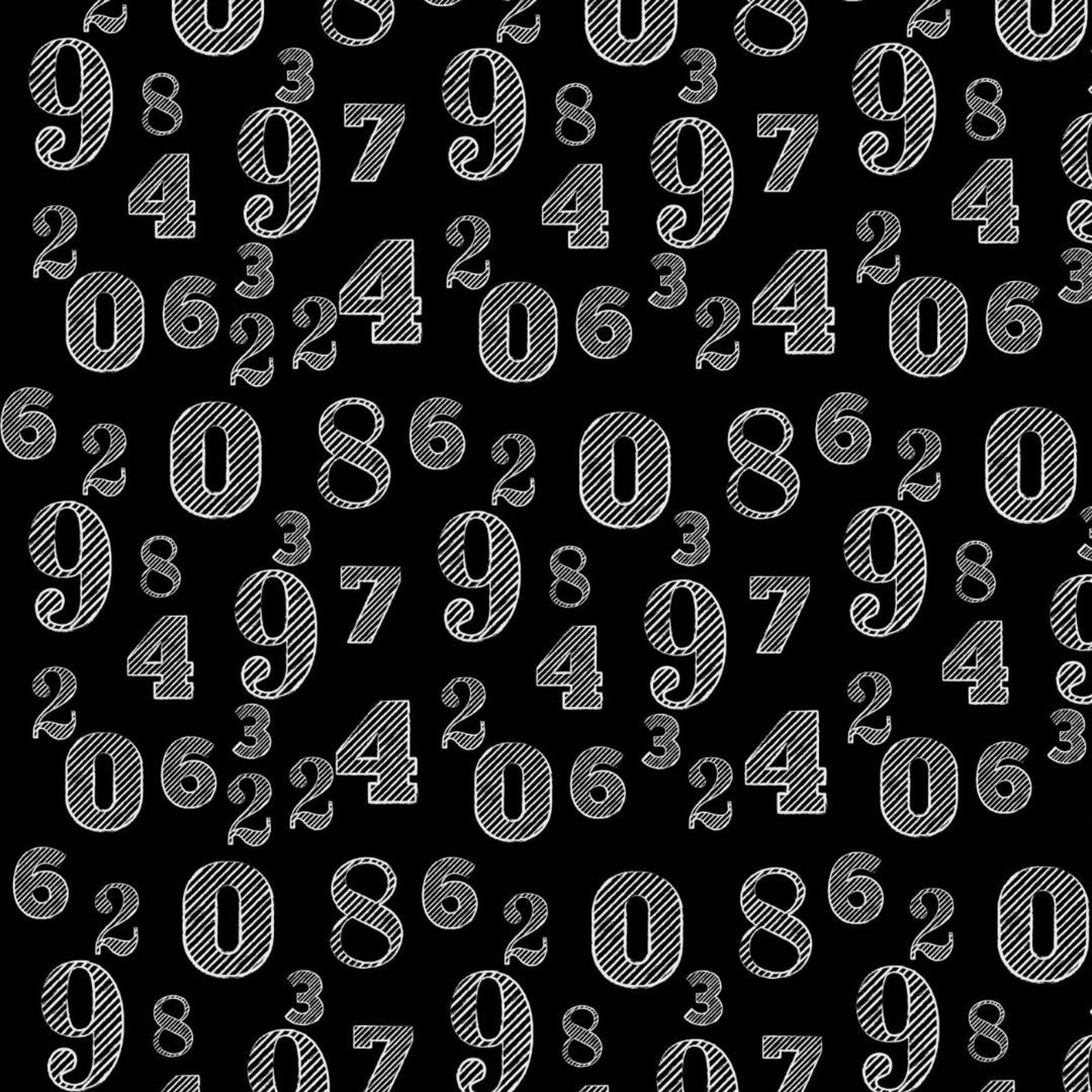 Math Chalk Digital Paper, Black, White,digital Paper, Papel Digital ...