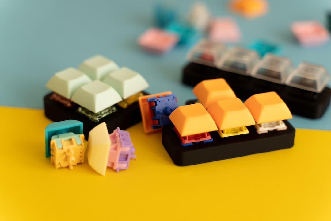 4 Key Switch Mechanical Keyboard Finger Fidget Tester Linear Clicky ...