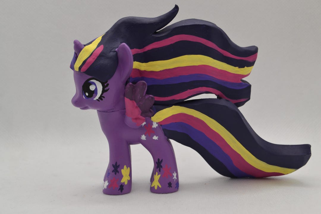 Rainbowfied Twilight Sparkle Rainbow Power My Little Pony OOAK Handmade ...