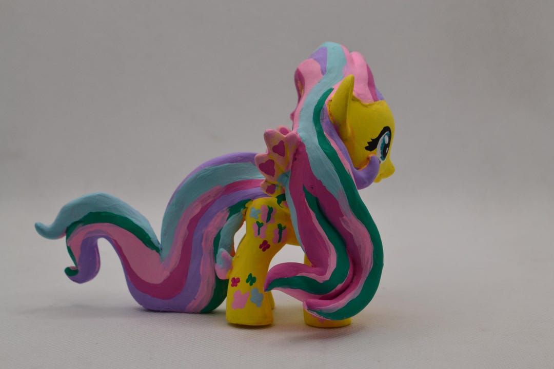 Rainbowfied Fluttershy Rainbow Power My Little Pony OOAK Handmade ...