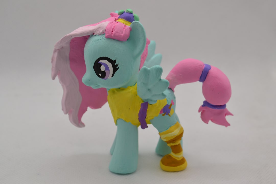 My Little Pony Rainbow Roadtrip Kerfuffle OOAK Handmade Sculpted Figure ...