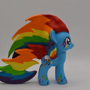 Rainbowfied Rainbow Dash Rainbow Power My Little Pony OOAK Handmade ...