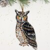 Barn Owl Tree Topper, Made to Order, Handcrafted Gift for Owl Lover ...