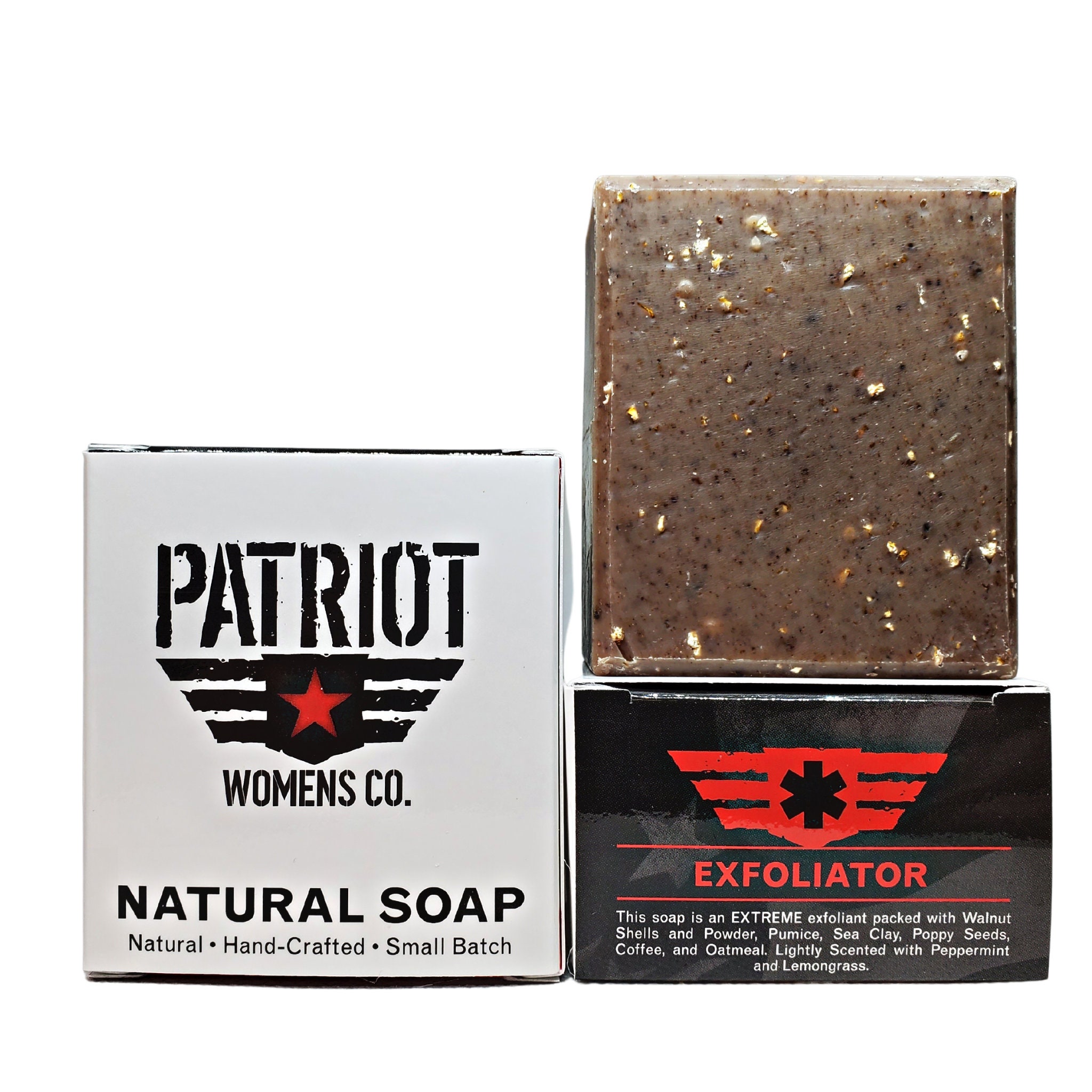 EXFOLIATOR Extreme Exfoliant Natural Women's Soap, Peppermint and ...