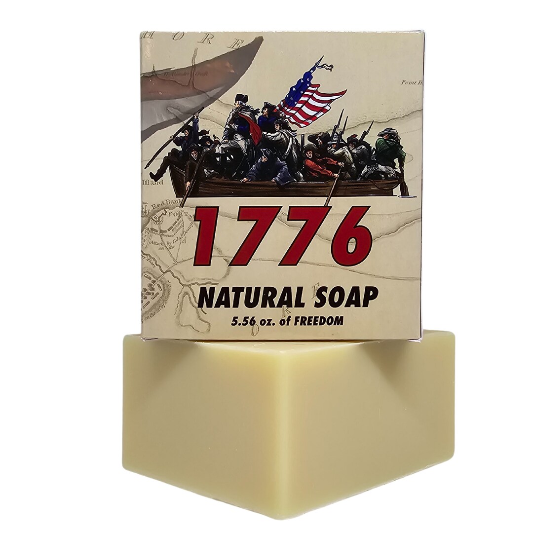 1776 Natural Mens Soap, Bay Rum, Handcrafted One Bar at a Time, Using ...