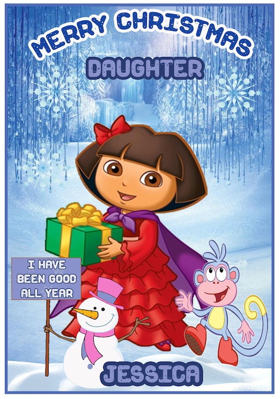 Dora The Explorer Feliz Navidad DORA THE EXPLORER Dora's Christmas CD ...