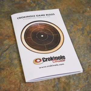 Crokinole Rules & Score Cards (physical Copy) - Etsy