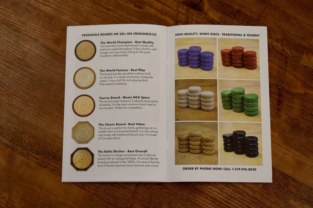 Crokinole Rules & Score Cards physical Copy - Etsy