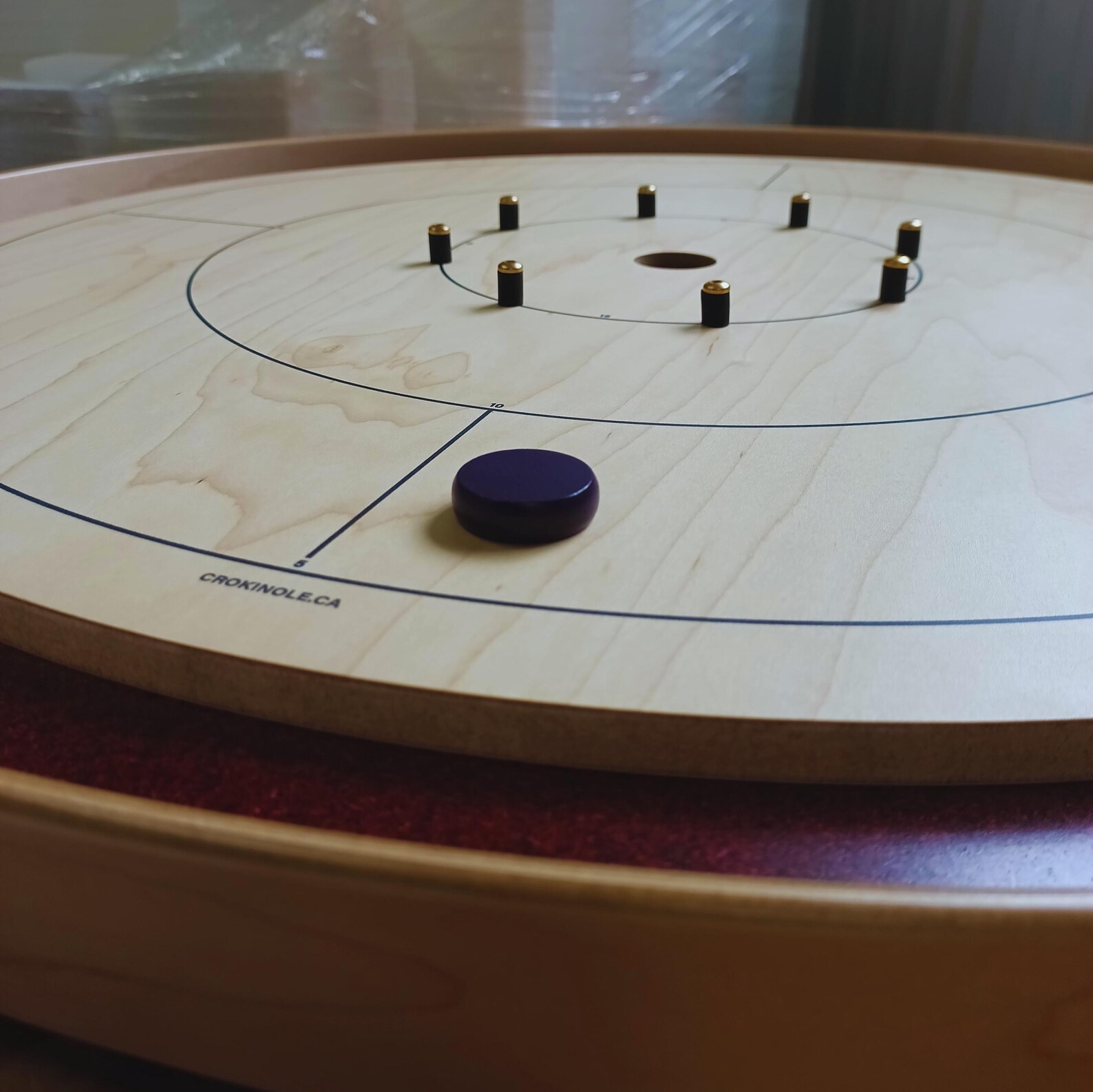 26 Crokinole Discs (purple & Pink) - Etsy