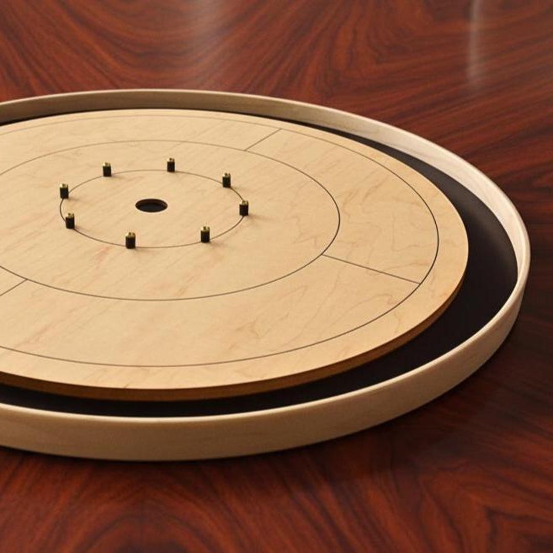 The Crokinole Canada Board (no Branding) - Tournament Style Crokinole ...