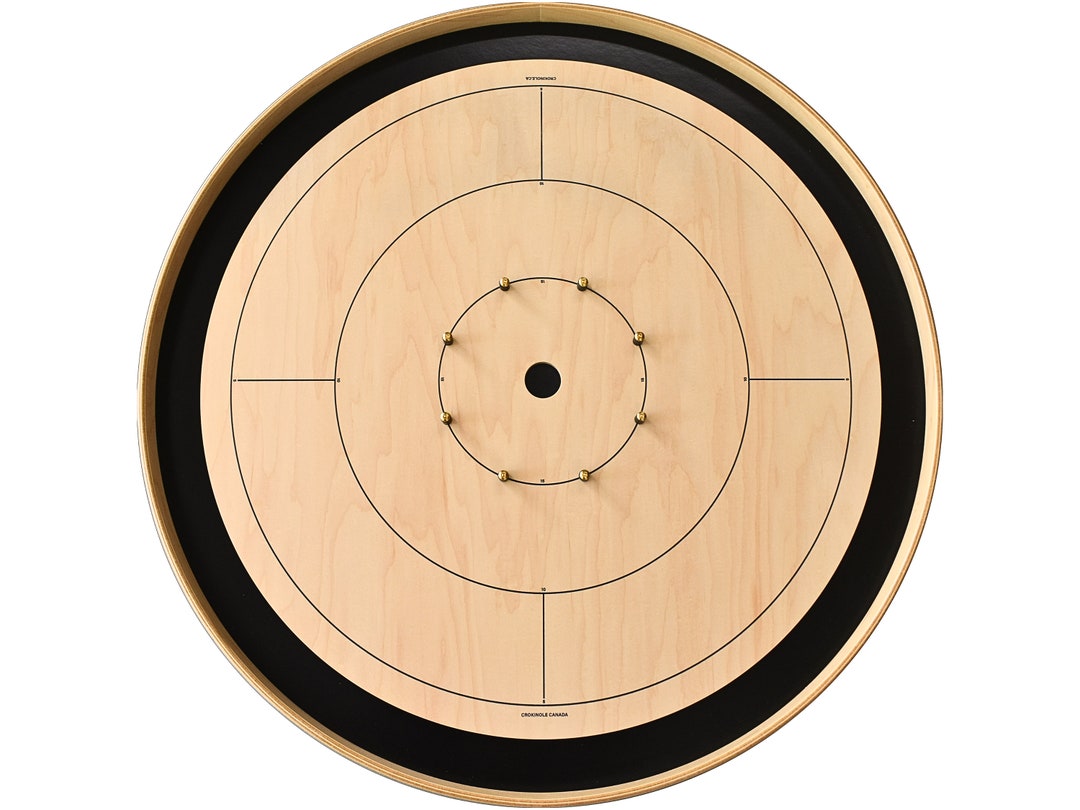 The Crokinole Canada Board (with Branding) - Tournament Style Crokinole ...