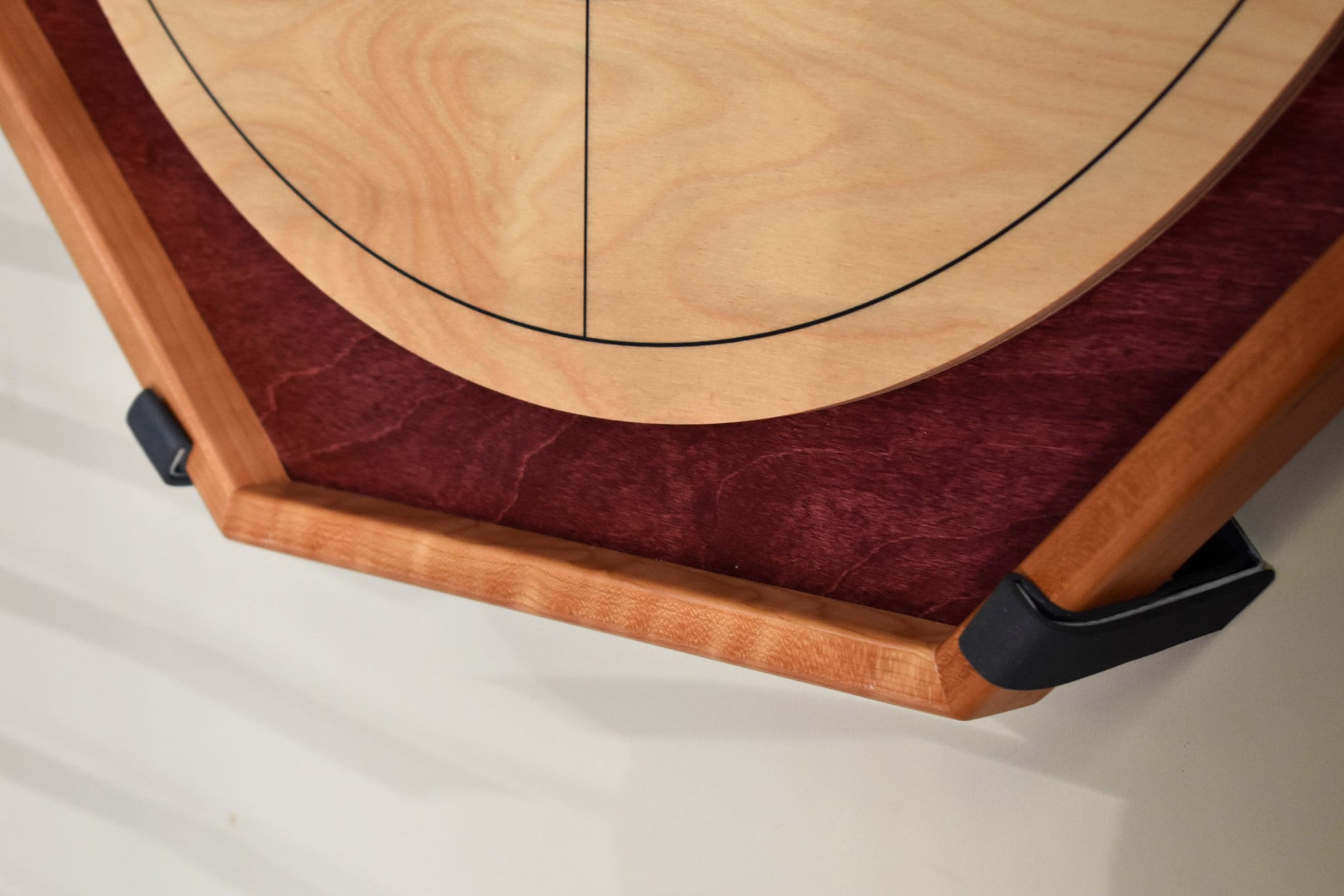 Padded & Turned L Bracket - Perfect for Crokinole Boards or Wall ...