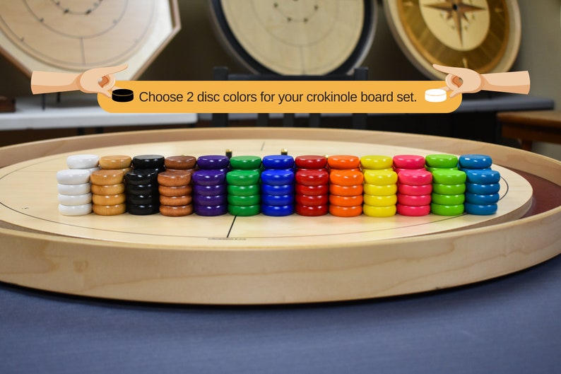 The Crokinole Canada Board (with Branding) - Tournament Style Crokinole ...