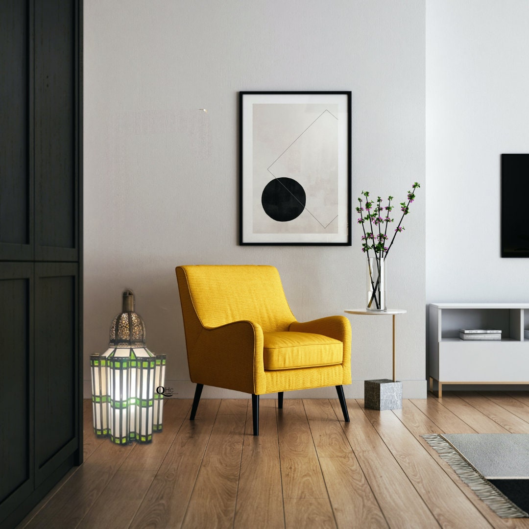 Moroccan Elegance: Brass Floor, Ceiling & Table Light | Moroccan ...