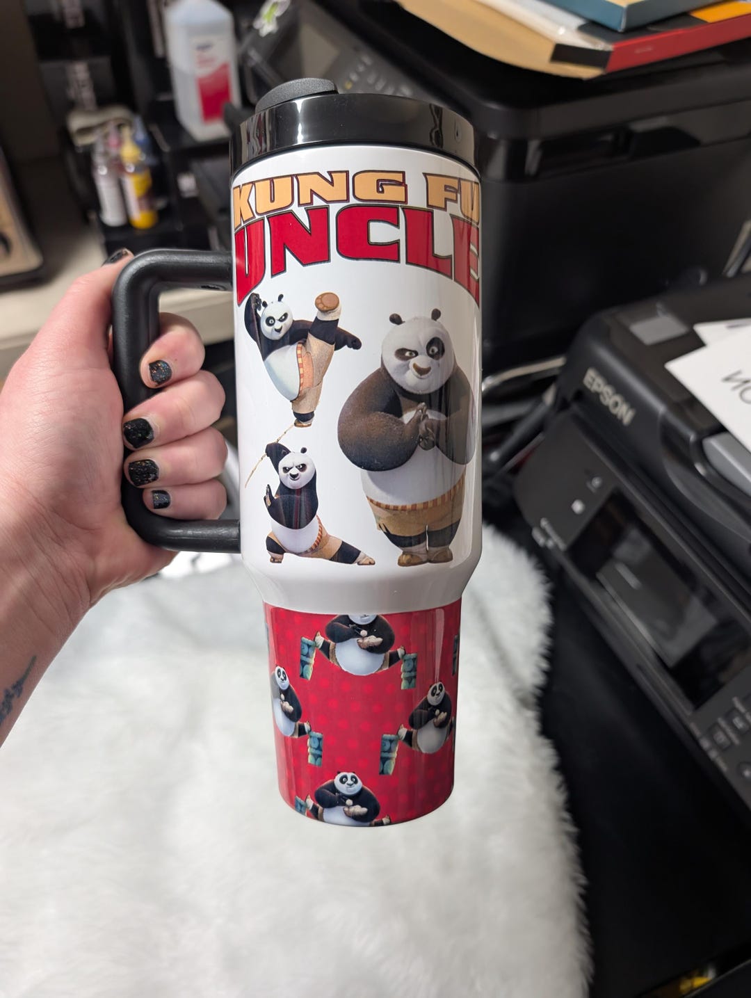 Kung Fu Uncle 40 Oz Tumbler - Etsy