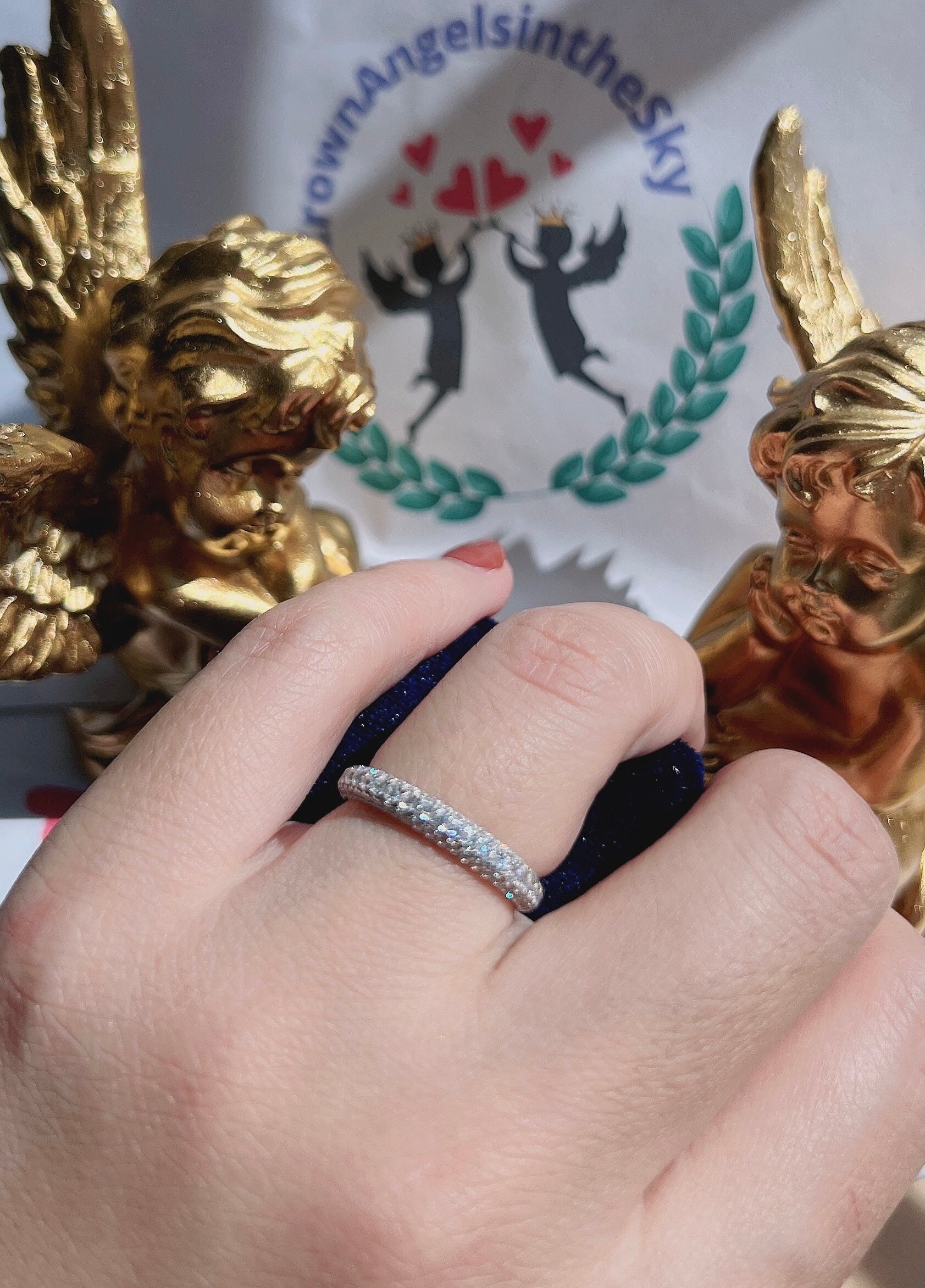 Demi Fine Full of Diamond Ring, Luxury Fancy Ring, Unique Design, Best ...