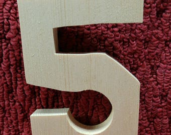 Number cutouts | Etsy