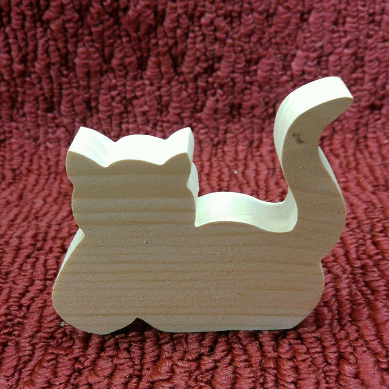 4 Inch Wood Tree Cutout - Etsy