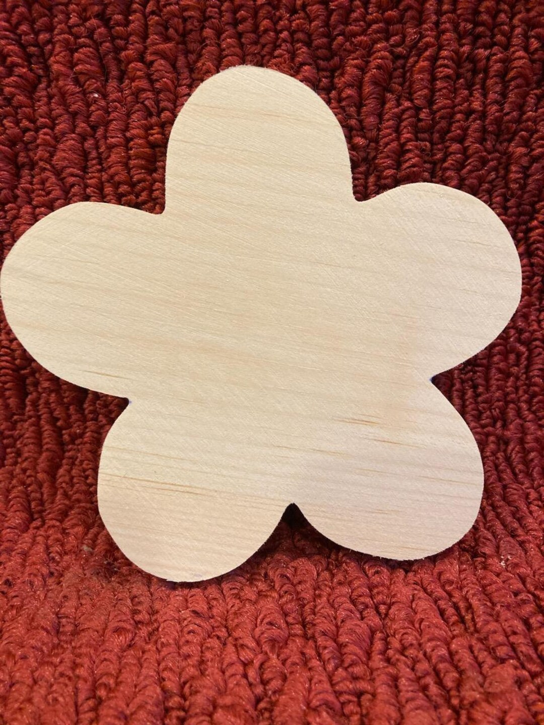 Wood Daisy, 5 1/4 Tall, 5 1/4 Wide, and 3/4 Thick - Etsy