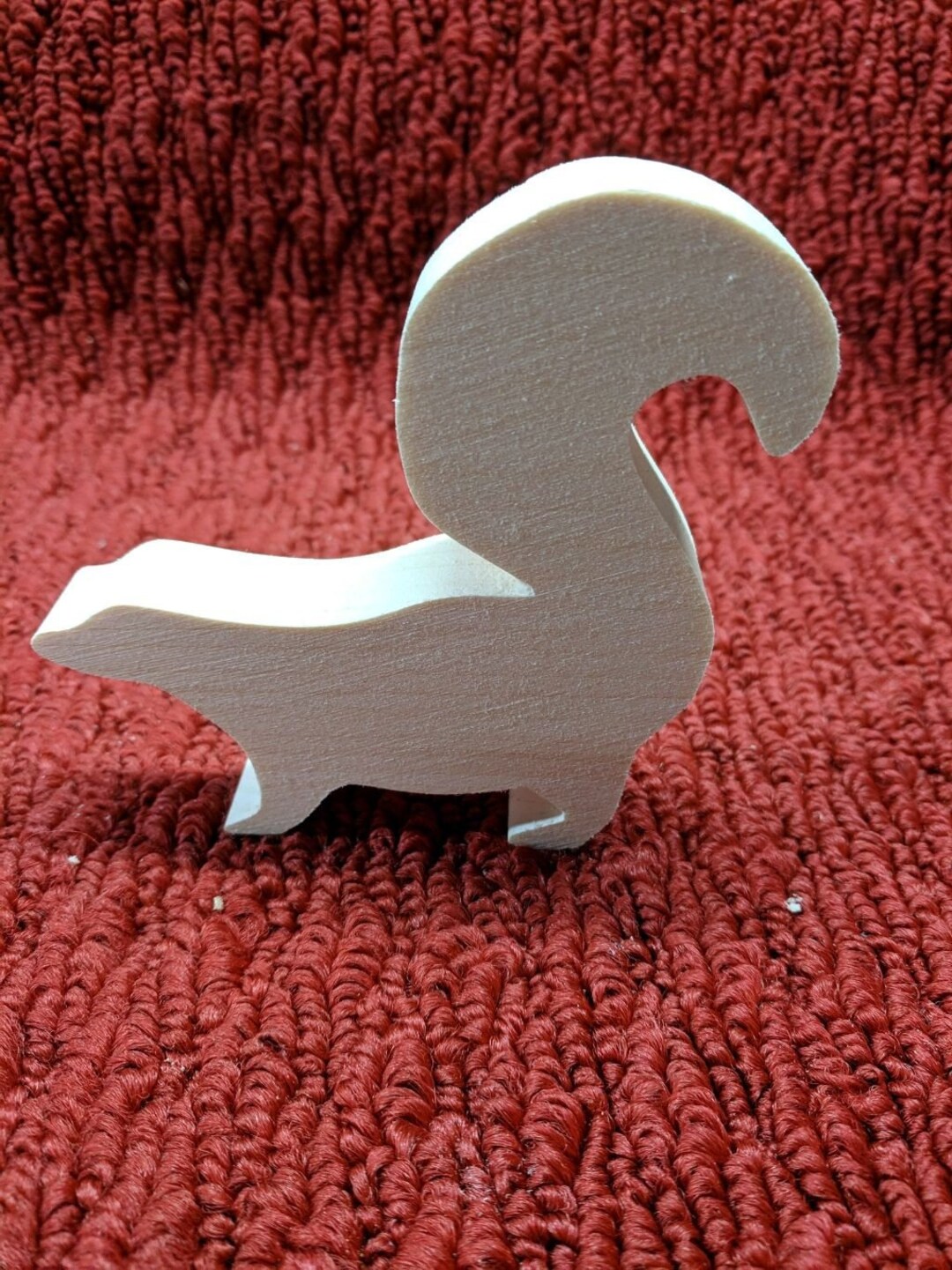 Wood Skunk, 4" Tall, 4" Wide, 3/4" Thick - Etsy