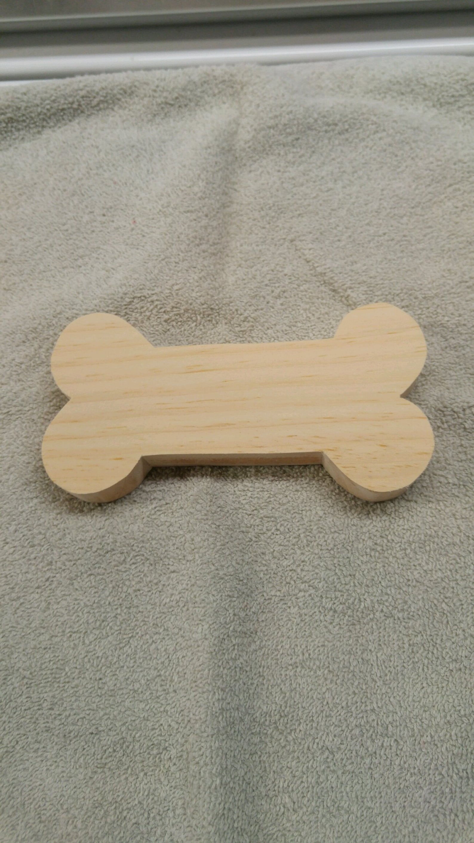 Wood Dog Bone. 3" Tall, 5 3/4" Long and 3/4" Thick - Etsy