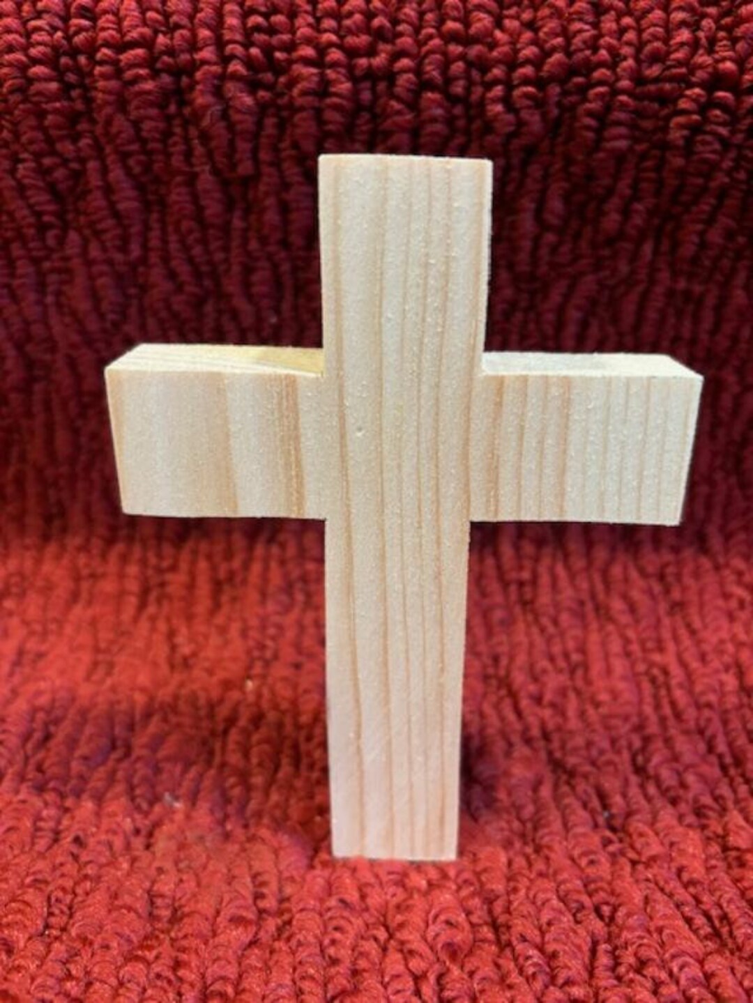 Wood 5 Inch Cross, 5" Tall, 3 1/2" Wide, 3/4" Thick - Etsy