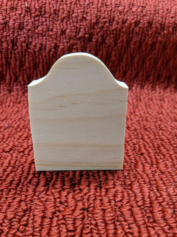 Wood Tombstone 3 1/2 Tall 2 3/4 Wide 3/4 | Etsy