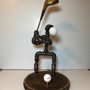 Steampunk Golfer - Etsy