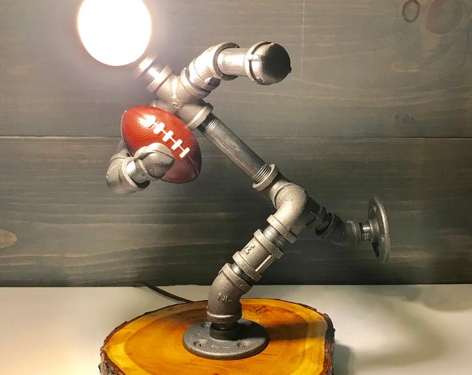 Black Pipe Football Player - Etsy
