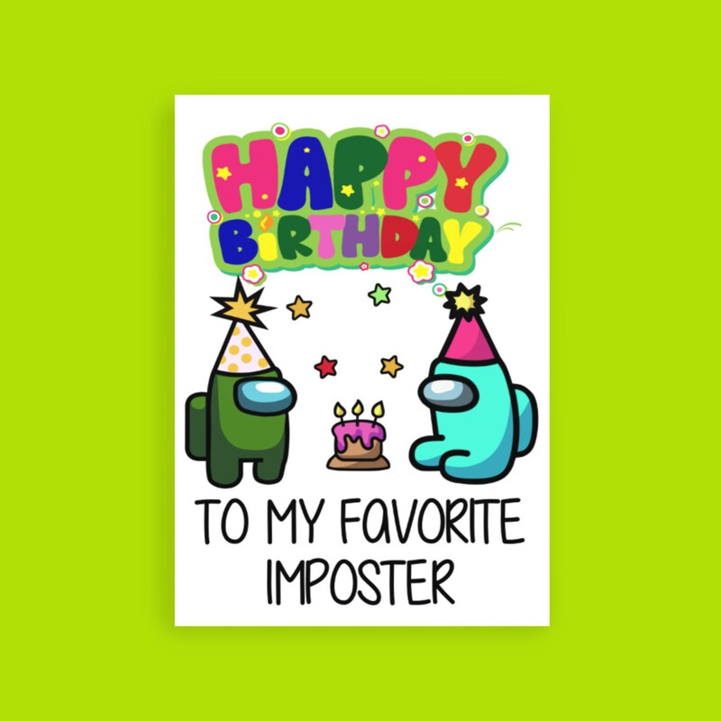 Among Us Birthday - Etsy