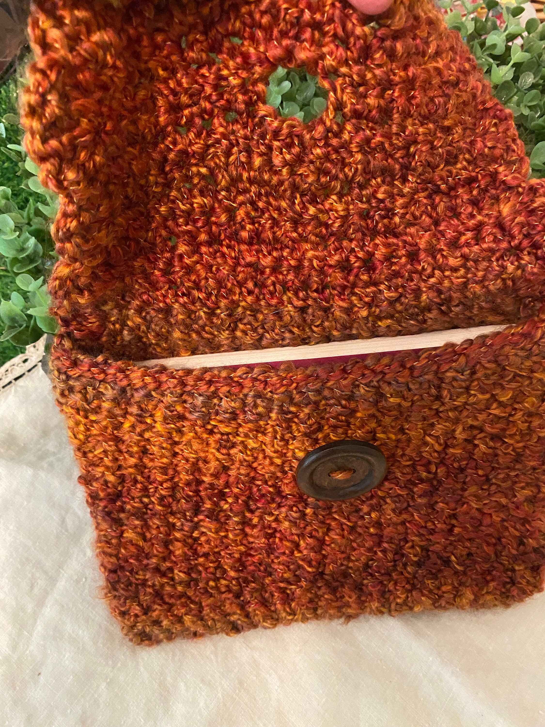 Sunset Crochet Book Cover - Etsy