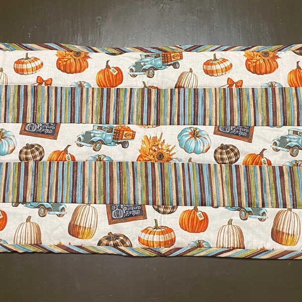 Pumpkin Table Runner - Etsy