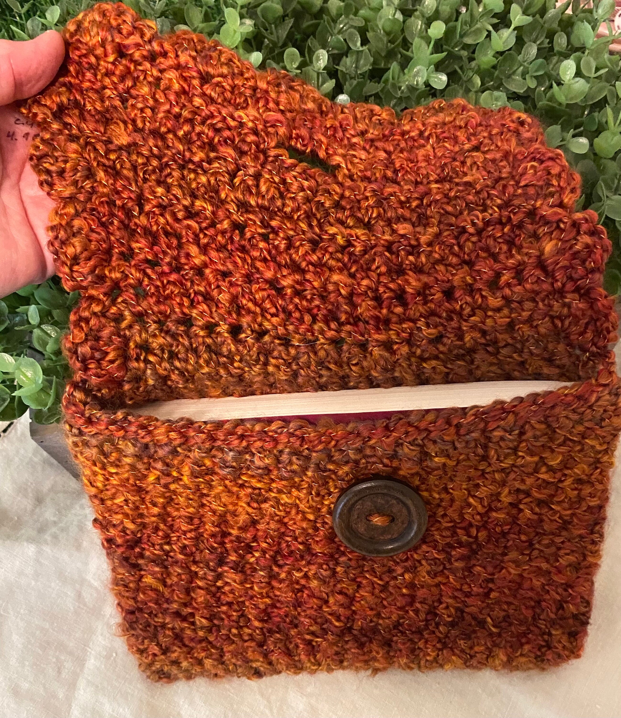 Sunset Crochet Book Cover - Etsy