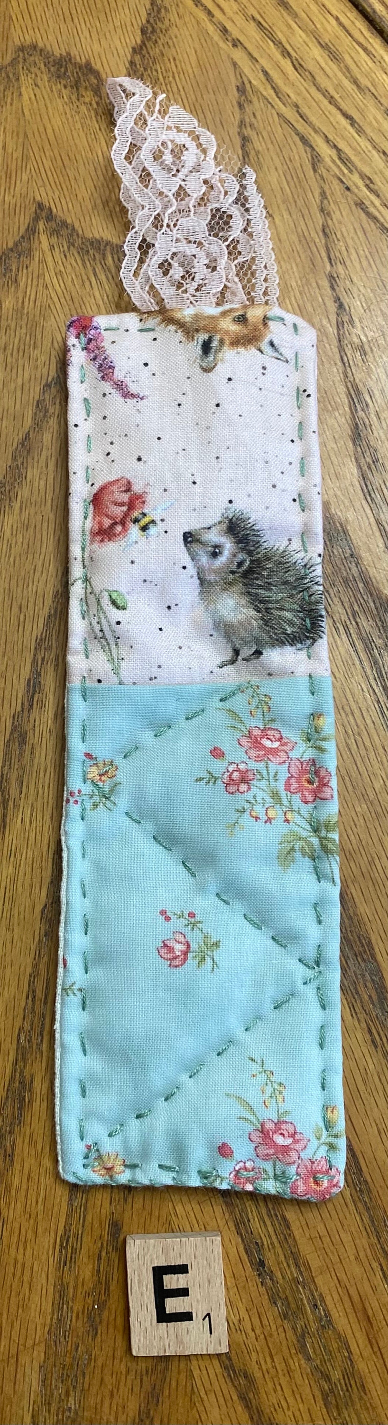 Whimsical Forest Animal Hand Quilted Bookmark - Etsy