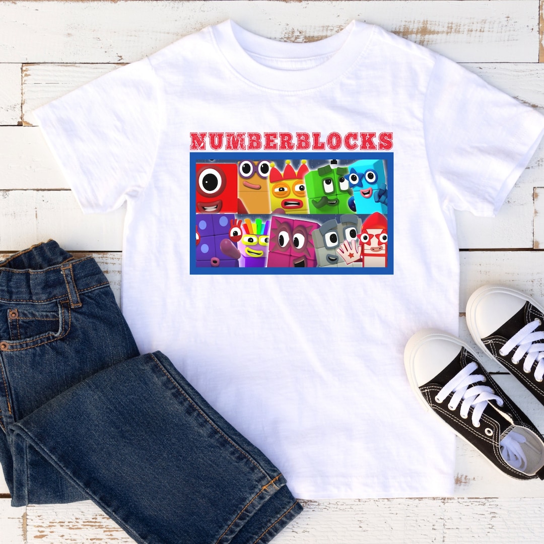 Numberblocks Shirt, Number Blocks Shirt, Number Blocks Kids Shirt ...