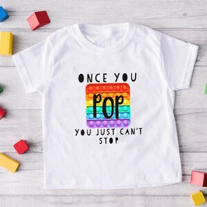 Pop It, Once You Pop You Just Cant Stop, Pop Its, Push Pop Bubble ...