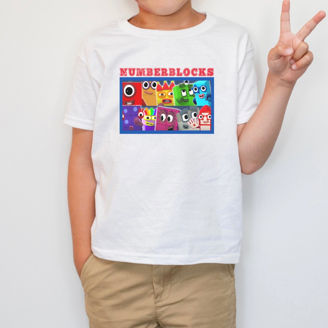 Numberblocks Shirt Number Blocks Shirt Number Blocks Kids - Etsy