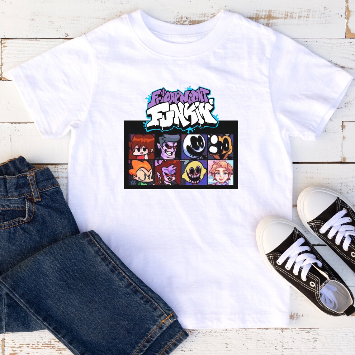 Friday Night Funkin Fridaynight Funkin Shirt Fridaynight - Etsy