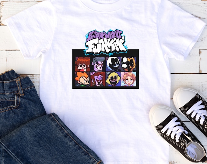 Friday Night Funkin Shirt Fridaynight Funkin Fnf Shirt Fnf - Etsy