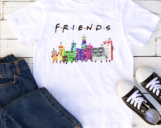 Numberblocks Shirt, Number Blocks Shirt, Number Blocks Kids Shirt ...