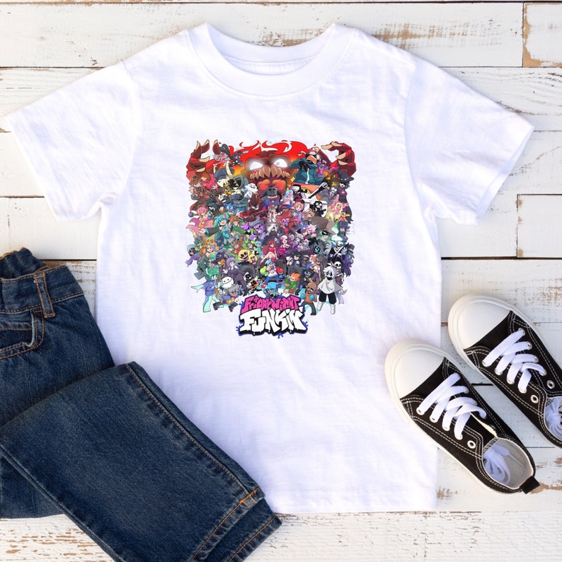 Friday Night Funkin Shirt Fridaynight Funkin Fnf Shirt Fnf - Etsy