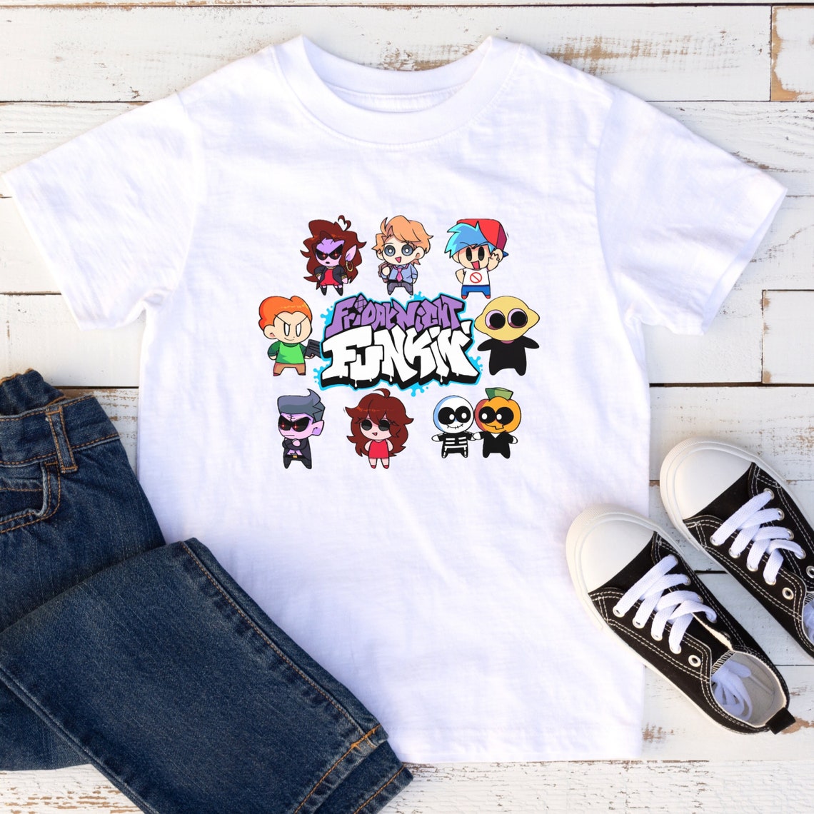 Friday Night Funkin Shirt Fridaynight Funkin Fnf Shirt Fnf - Etsy