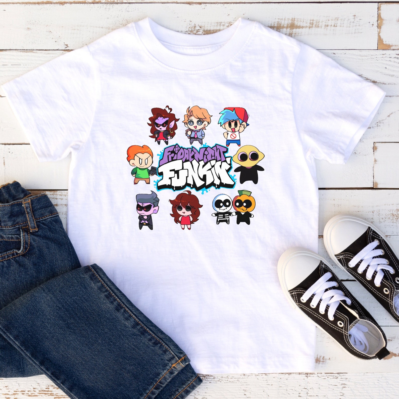 Friday Night Funkin Shirt Fridaynight Funkin Fnf Shirt Fnf - Etsy