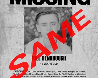 Losers Club Missing Poster - Etsy