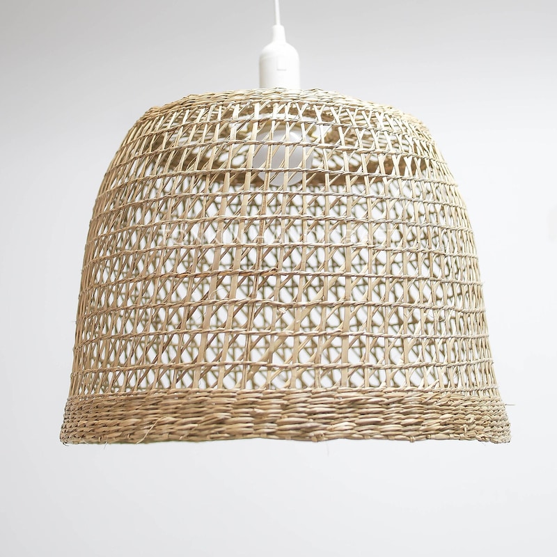 Rattan Pendant 36 - Etsy